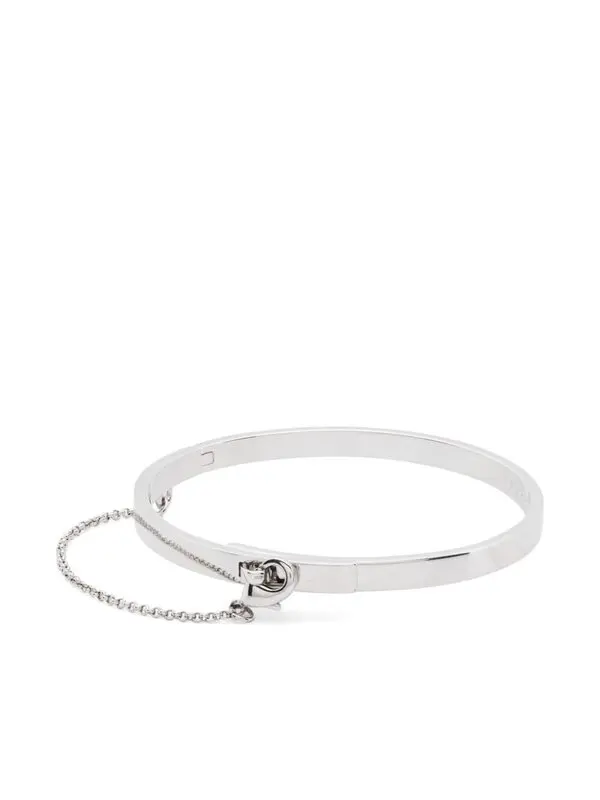Eddie Borgo Thin Safety Chain Bracelet - Silver