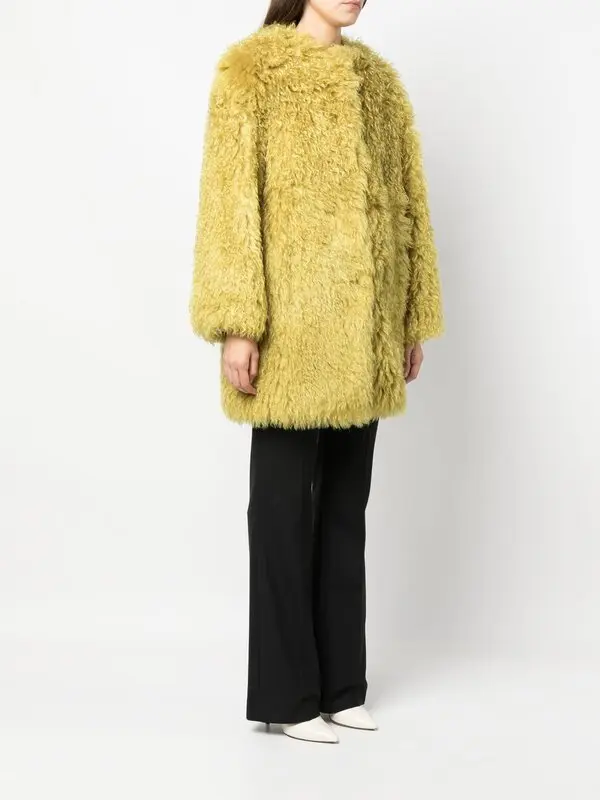 Lanificio Becagli Oversized Teddy Coat