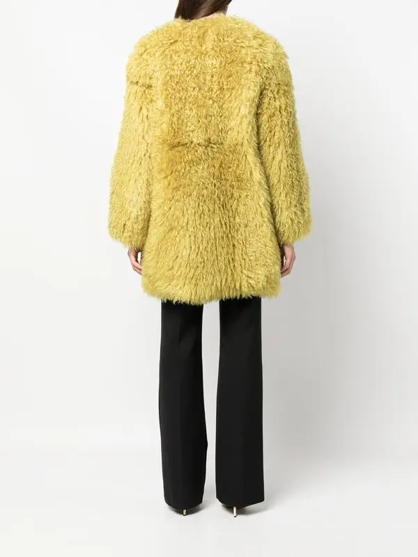 Lanificio Becagli Oversized Teddy Coat