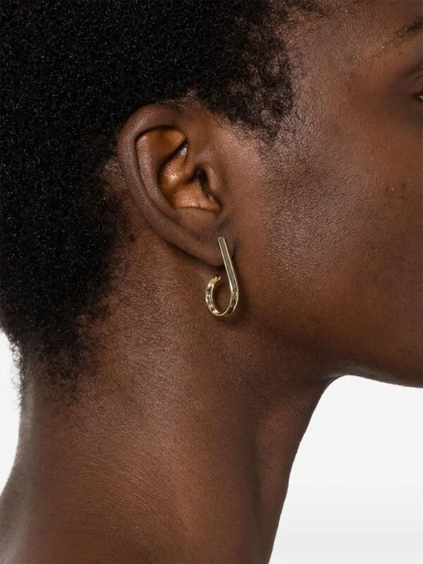 Eddie Borgo Curled Hoop Earrings - Gold