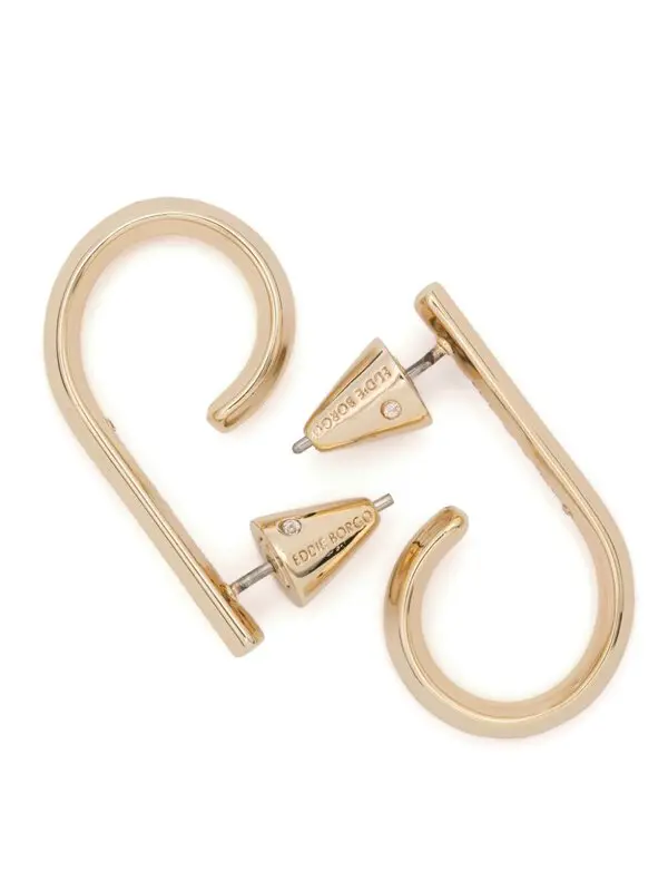 Eddie Borgo Curled Hoop Earrings - Gold