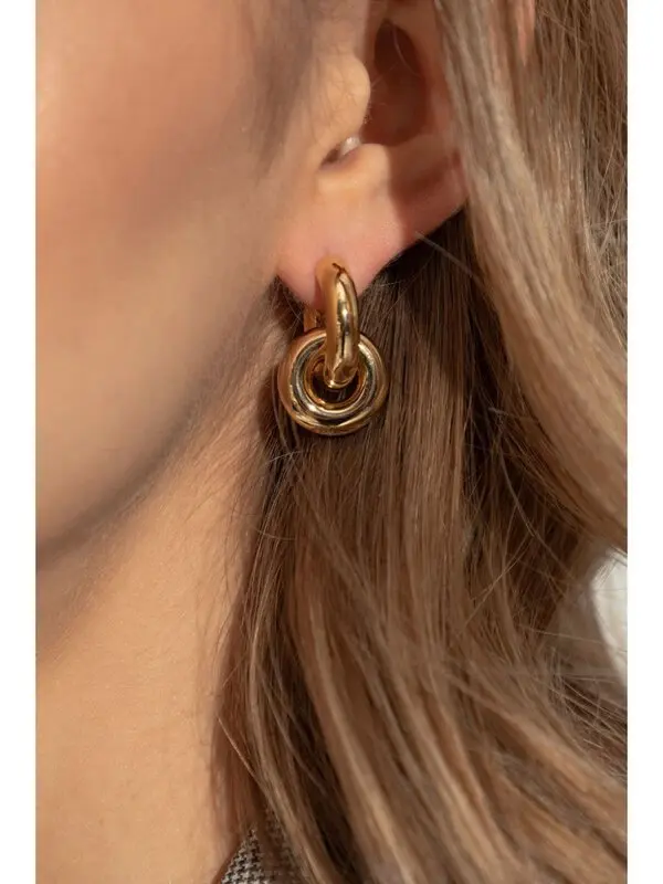 Lié Studio The Esther Hoop Earrings - Gold