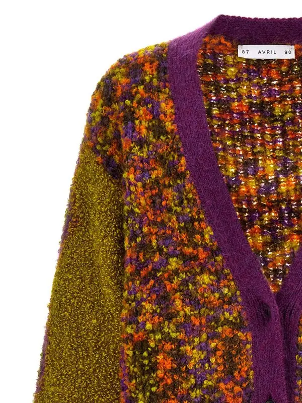 AVRIL 8790 Bouclé Cardigan