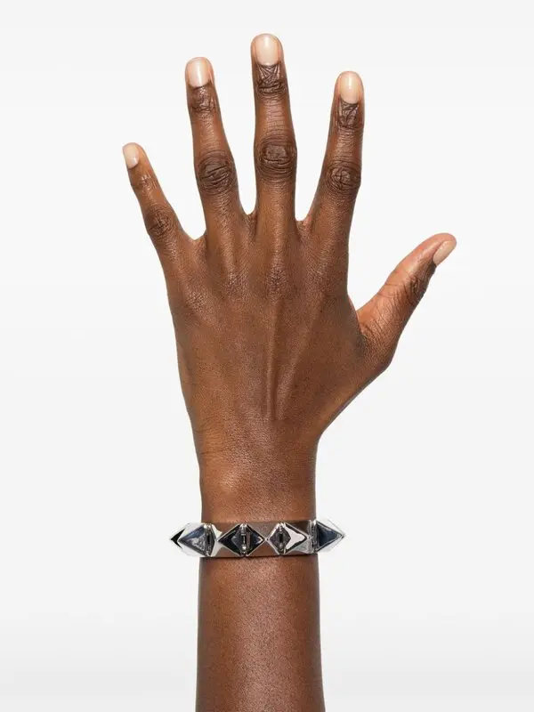 Eddie Borgo Large Pyramid Bracelet - Silver