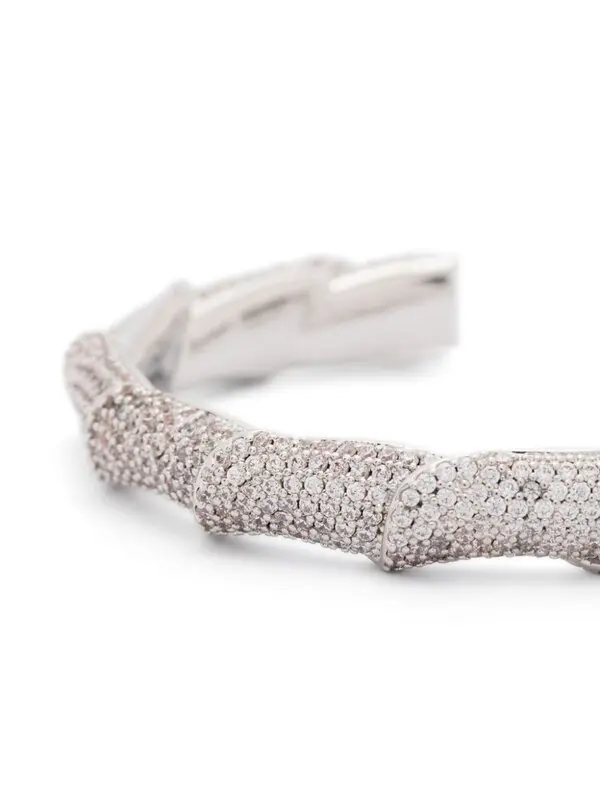 Eddie Borgo Pavé Scroll Cuff