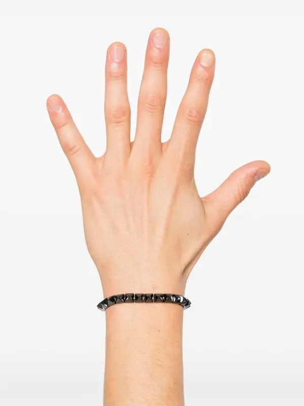 Eddie Borgo Pyramid Bracelet - Grey