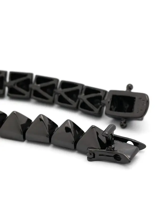 Eddie Borgo Pyramid Bracelet - Grey
