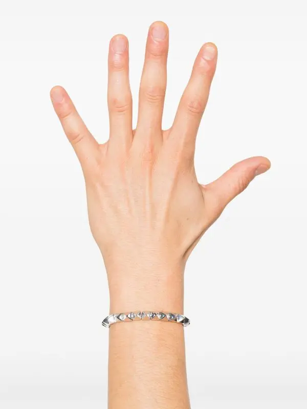 Eddie Borgo Pyramid Bracelet - Silver