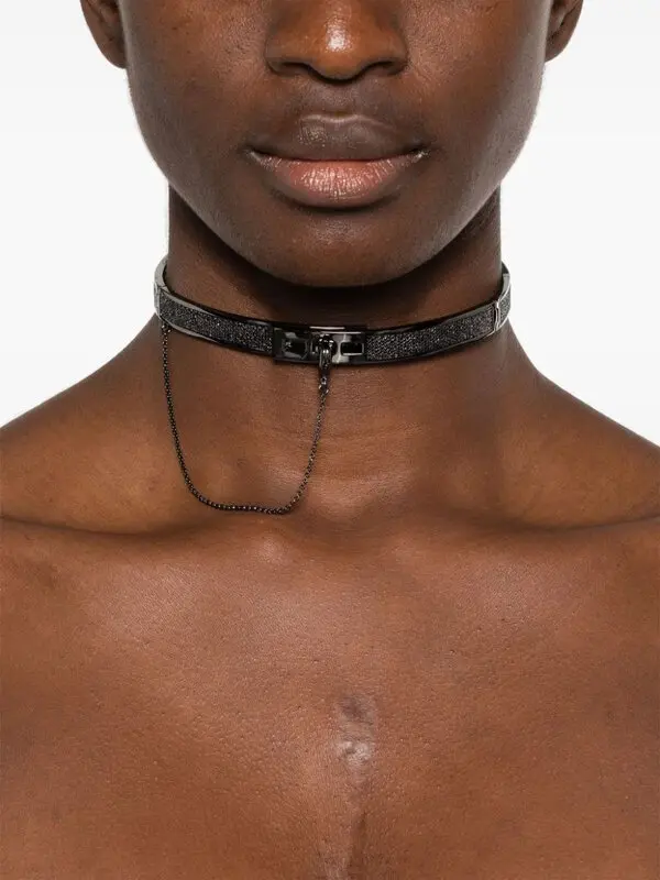 Eddie Borgo Pavé Safety Chain Choker