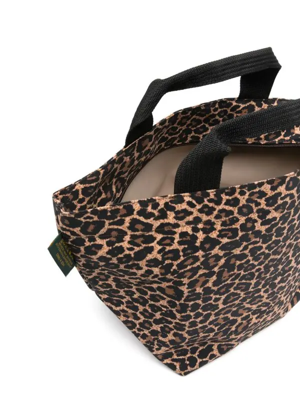 Hervé Chapelier Leopard-Print Tote Bag - Brown | Editorialist