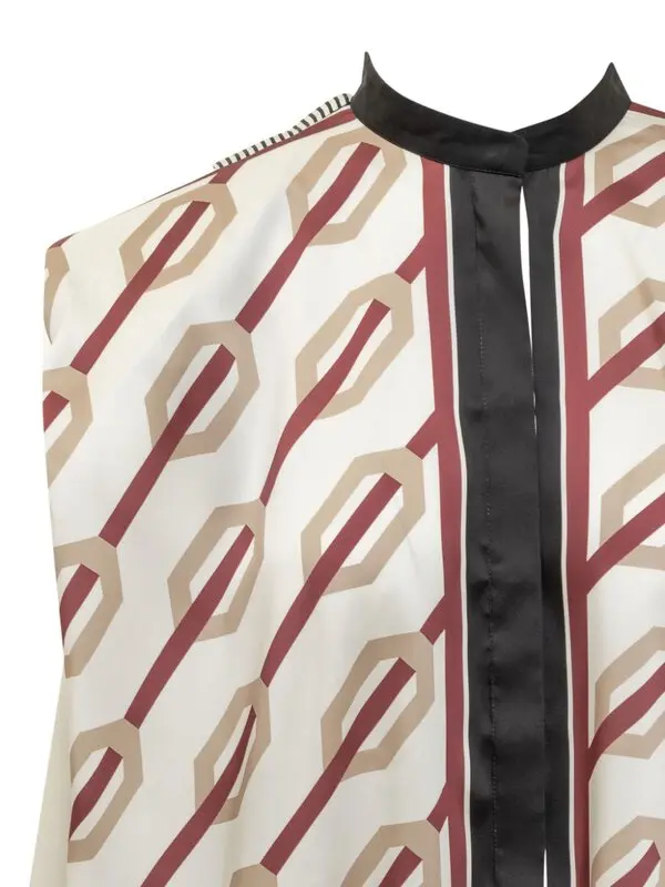 CALCATERRA Vunica-print Blouse