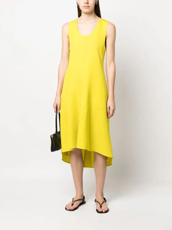 CALCATERRA Scoop-neck Midi Dress
