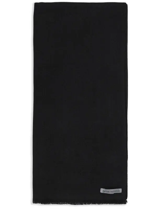Denis Colomb Cashmere Scarf - Black