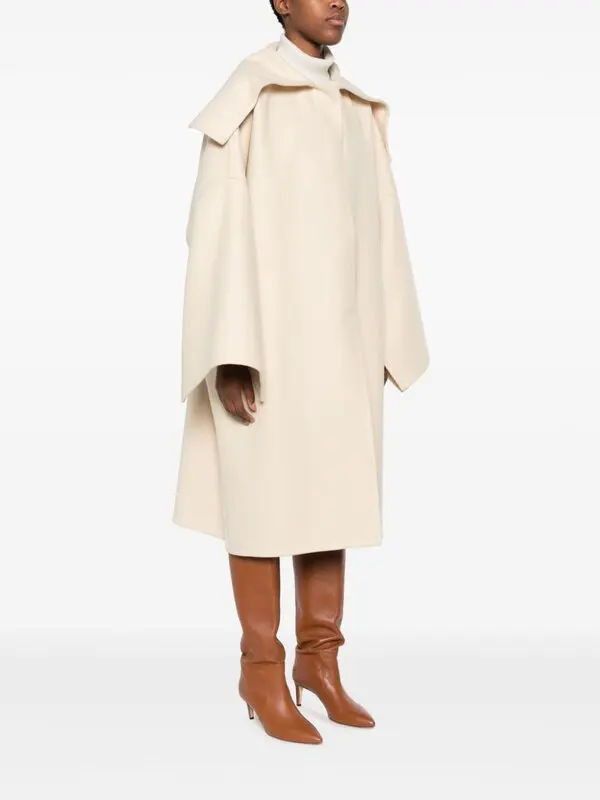 CALCATERRA Felted Virgin-wool Coat
