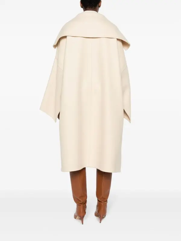 CALCATERRA Felted Virgin-wool Coat