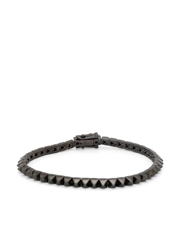 Eddie Borgo Pyramid Tennis Bracelet - Grey