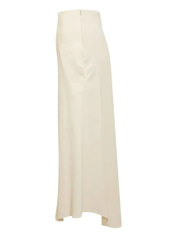 CALCATERRA Wave Midi Skirt - Neutrals
