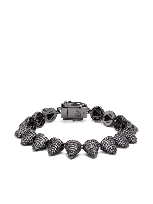 Eddie Borgo Cone Pavé Bracelet - Silver