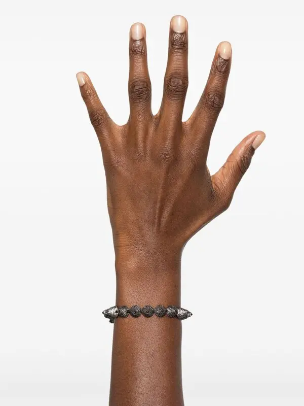 Eddie Borgo Cone Pavé Bracelet - Silver