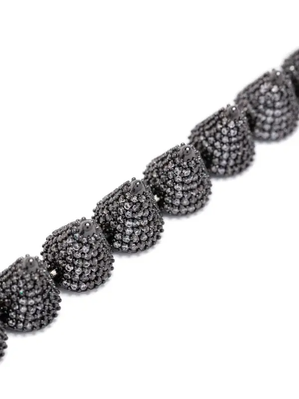 Eddie Borgo Cone Pavé Bracelet - Silver