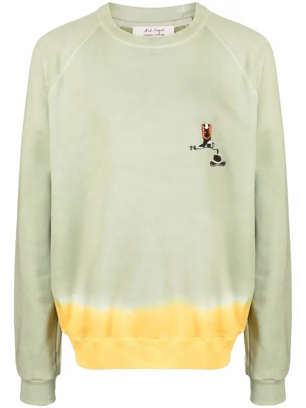 FEDERICO CURRADI Logo Tie-dye Sweatshirt