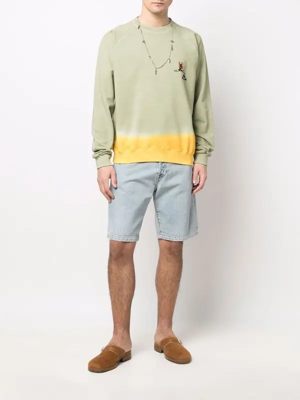 FEDERICO CURRADI Logo Tie-dye Sweatshirt