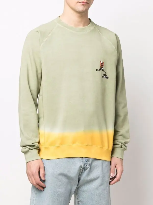 FEDERICO CURRADI Logo Tie-dye Sweatshirt