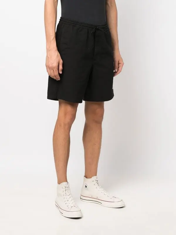 DEPARTMENT 5 Cotton Drawstring Shorts - Black