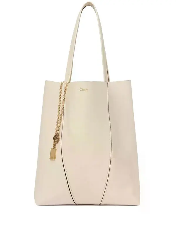 Chloé Spin Tote Bag - Neutrals