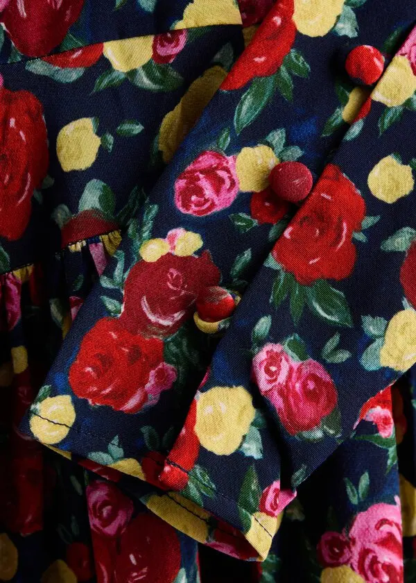 KITRI Jeanetta Floral-print Mini Dress