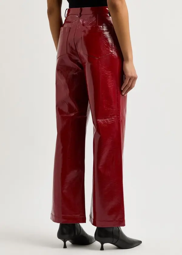 KITRI Lucienne Vinyl Trousers