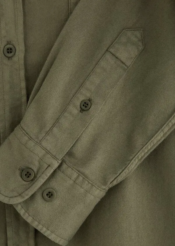 Sunspel Brushed-cotton Shirt
