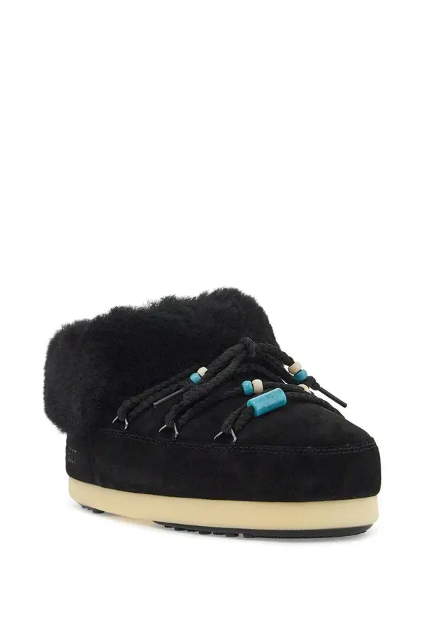 Moon Boot Evx Suede Mules