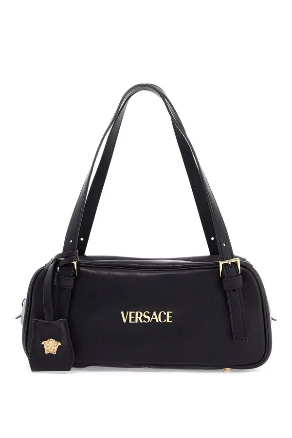 Versace Nappa Leather Bowling Bag