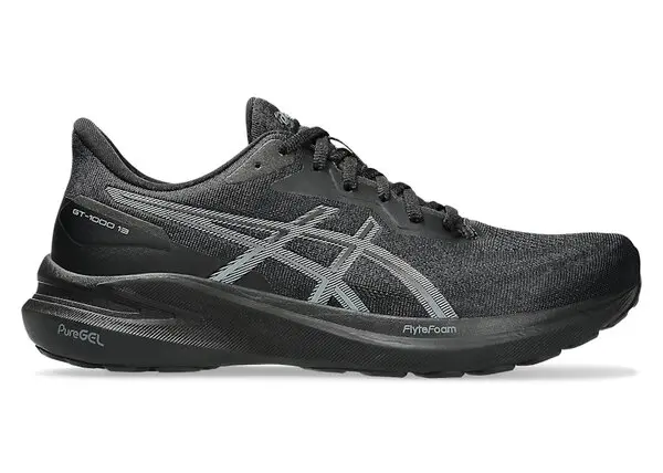 Asics Gt-1000 13in Athletic Sneakers - Black/steel Grey