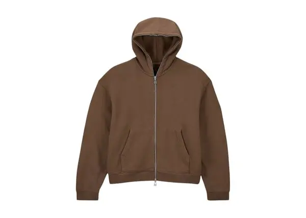 JORDAN X Travis Scott Full-zip Hoodie - Brown