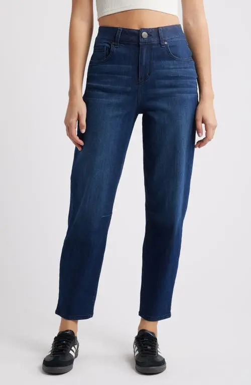 1822 Denim High-waist Ankle Barrel Jeans