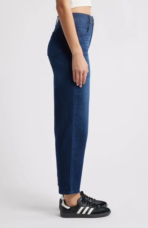 1822 Denim High-waist Ankle Barrel Jeans