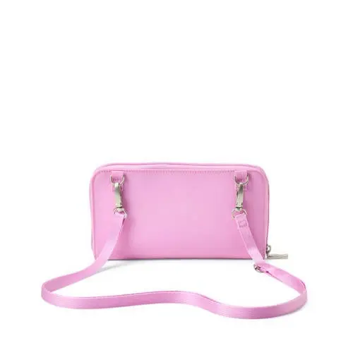 BAGGALLINI Rfid Phone Wallet Crossbody Bag - Hibiscus Pink