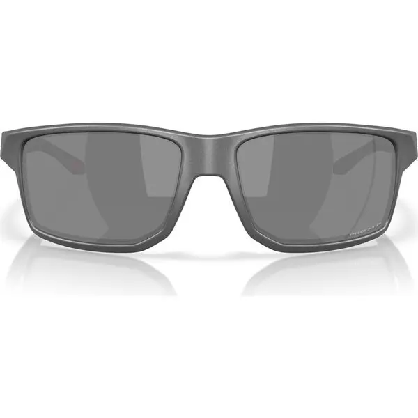 Oakley Gibston Xl Rectangular Sunglasses - Black Grey