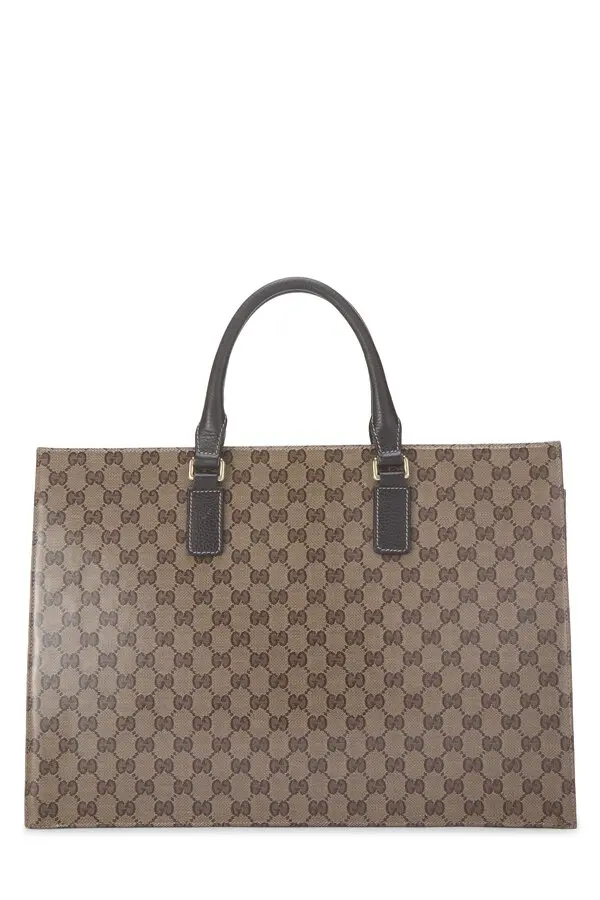 Gucci Gg Crystal Canvas Briefcase