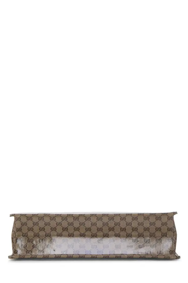 Gucci Gg Crystal Canvas Briefcase