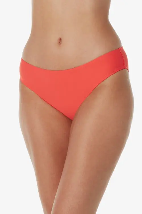 Helen Jon Classic Hipster Bikini Bottom - Coral