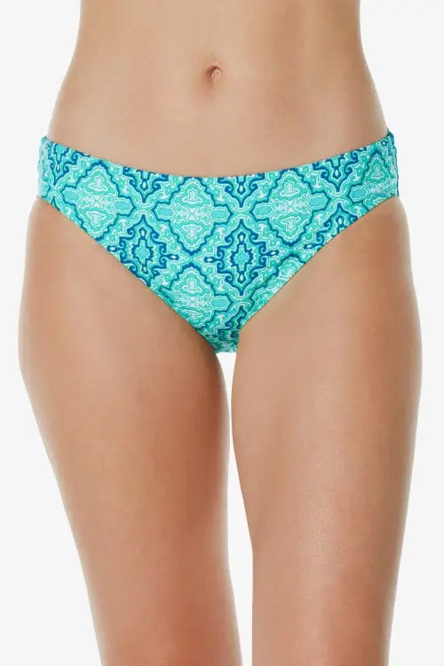 Helen Jon Classic Hipster Bikini Bottom - Marbella Tile