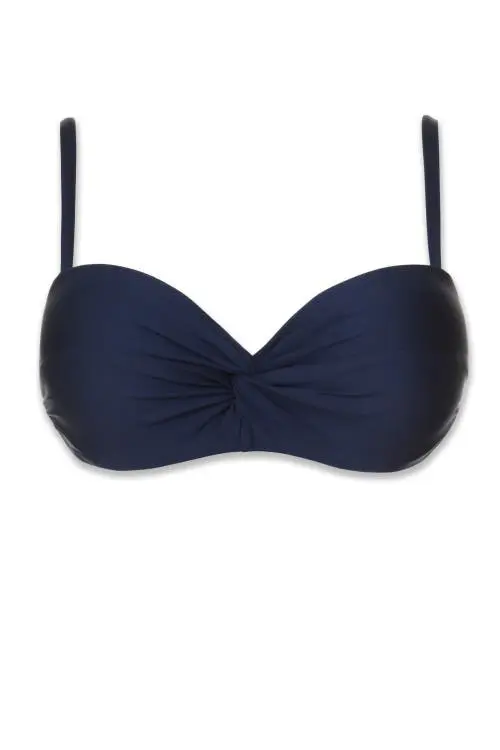 Helen Jon Twist Underwire Bra - Navy