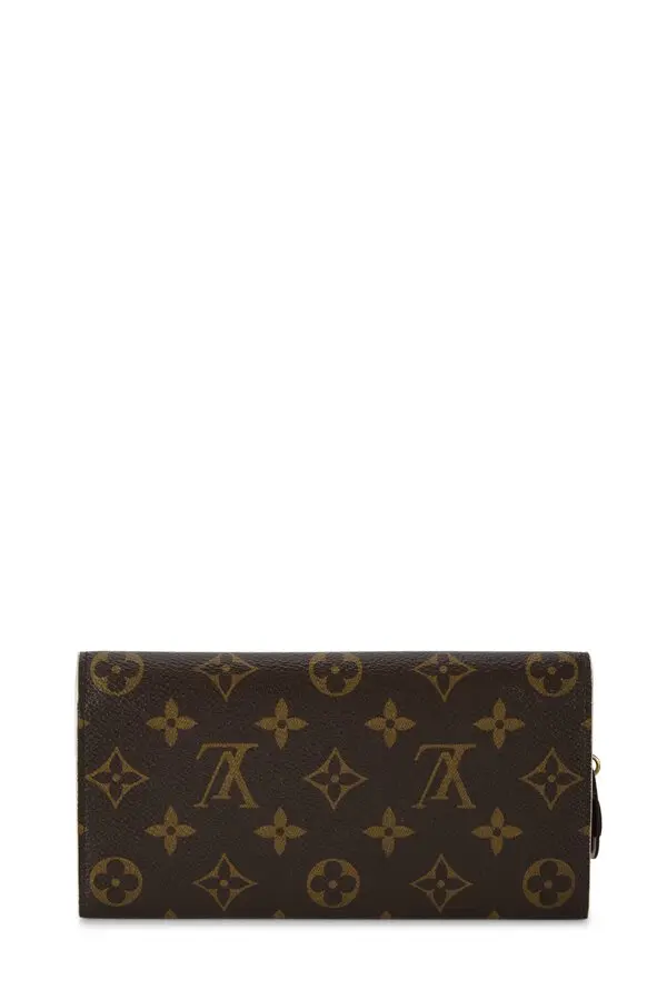 LOUIS VUITTON Monogram Canvas Blooming Flowers Emilie Wallet