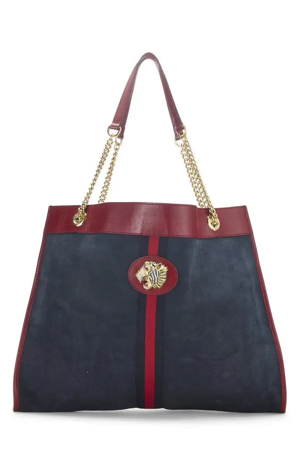 Gucci Rajah Tote - Navy