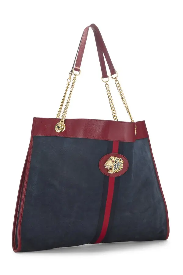 Gucci Rajah Tote - Navy