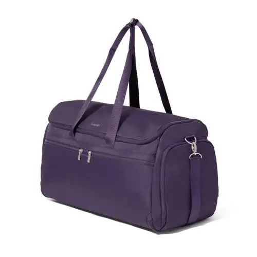 BAGGALLINI Madison 2-in-1 Garment Duffel Bag - Deep Grape Twill