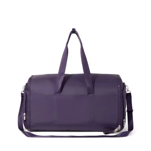 BAGGALLINI Madison 2-in-1 Garment Duffel Bag - Deep Grape Twill